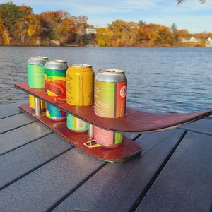 Beer Flight or Brewski Recycled Snow Ski Double Pint Beer Flight for ...