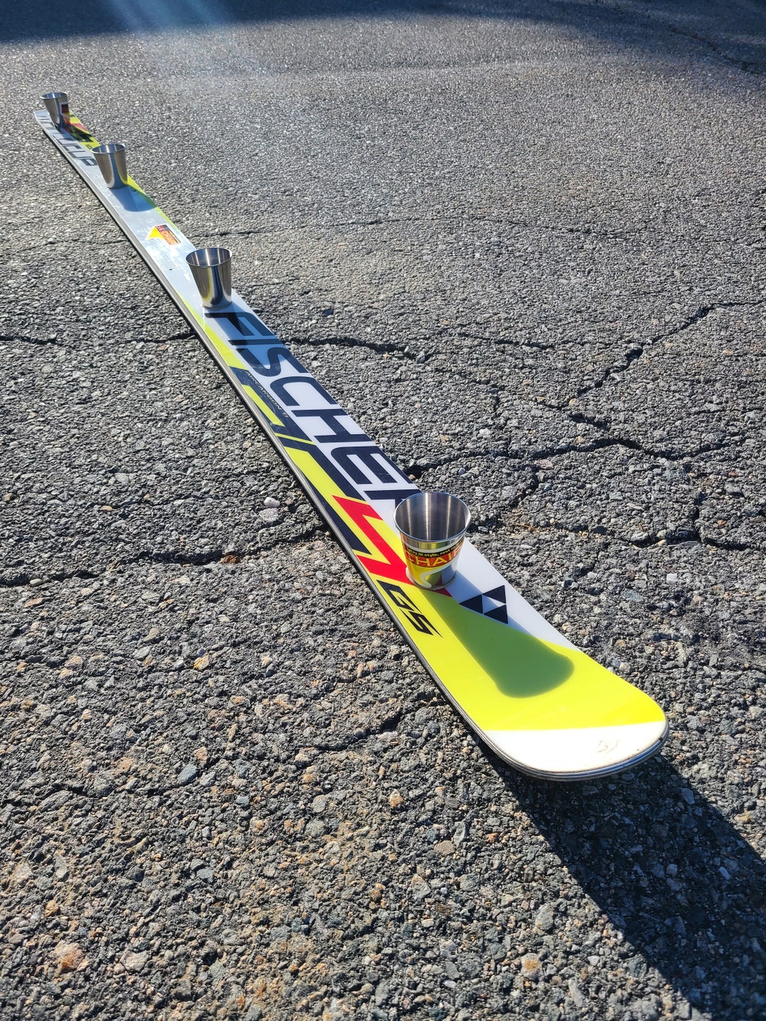 Shot Ski Fischer Unmounted 193 World Cup GS Shot Ski ONE OFF - Etsy