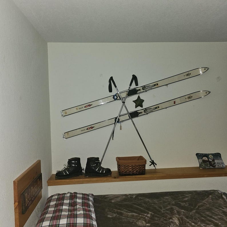 Vintage 70s Wood Slalom Water Ski: Usa-made Wall Decor - Etsy