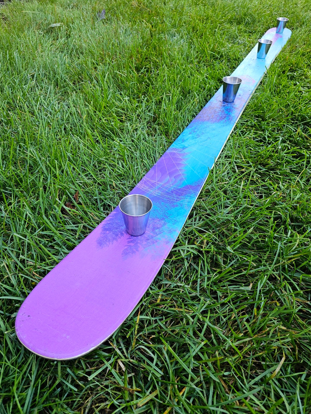 Shot Ski Nordica Santa Anna Girly Purple and Blue Shot Ski 4 Shot ...