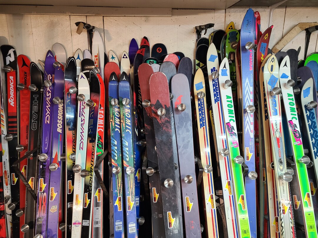 Shot Ski - 2 Complete Shot Skis Made From Real Snow Skis Each With 4 ...