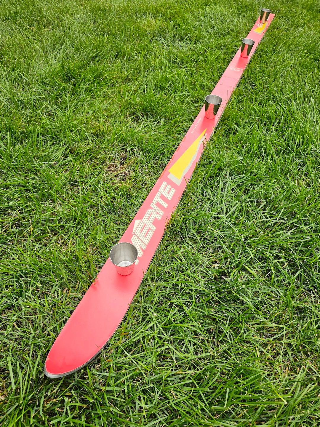 Shot Ski Legendary Old School Pinkish-red Merite Shot Ski 4 Shot, Large ...