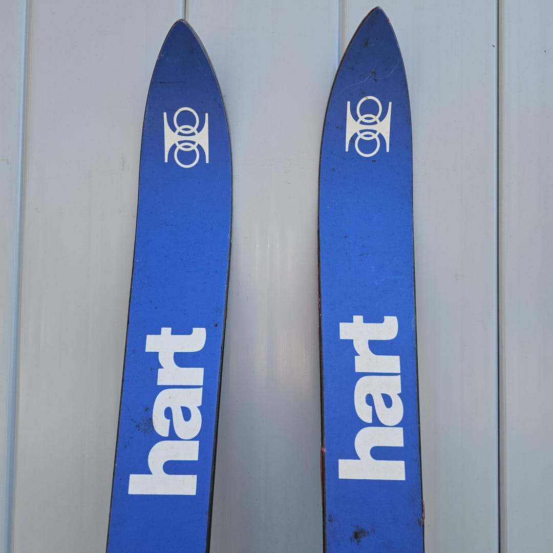 Shot Ski Legendary Light Blue Hart Ski Made in the USA Ski 4 Shot, Large 2.5oz Shots, Skishot ...