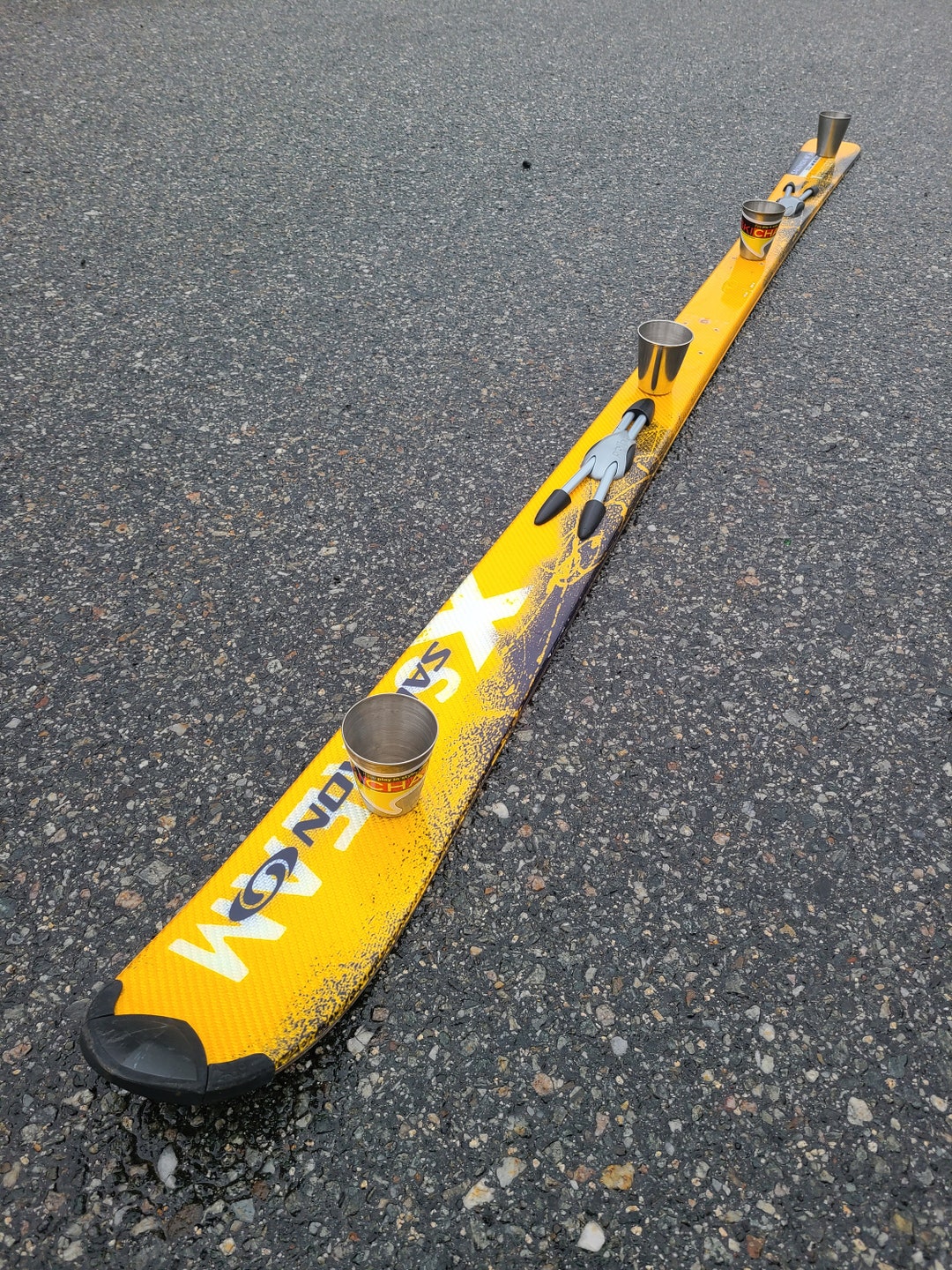 Shot Ski the Legendary Salomon Xscream Shotski, Made From a Real Snow ...