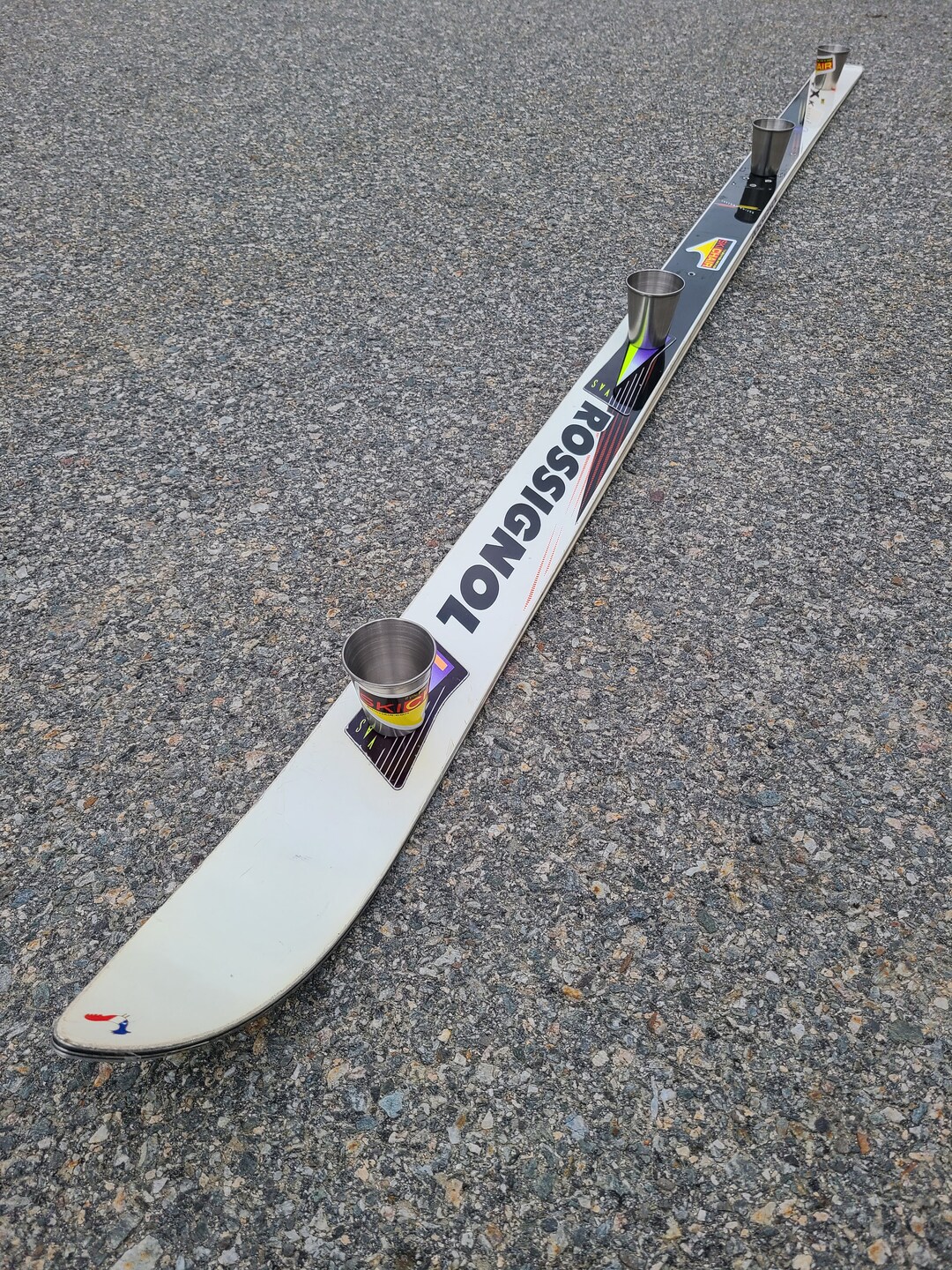 Shot Ski the Legendary Rosignol GS 4kk Shotski, Made From a Real Snow ...
