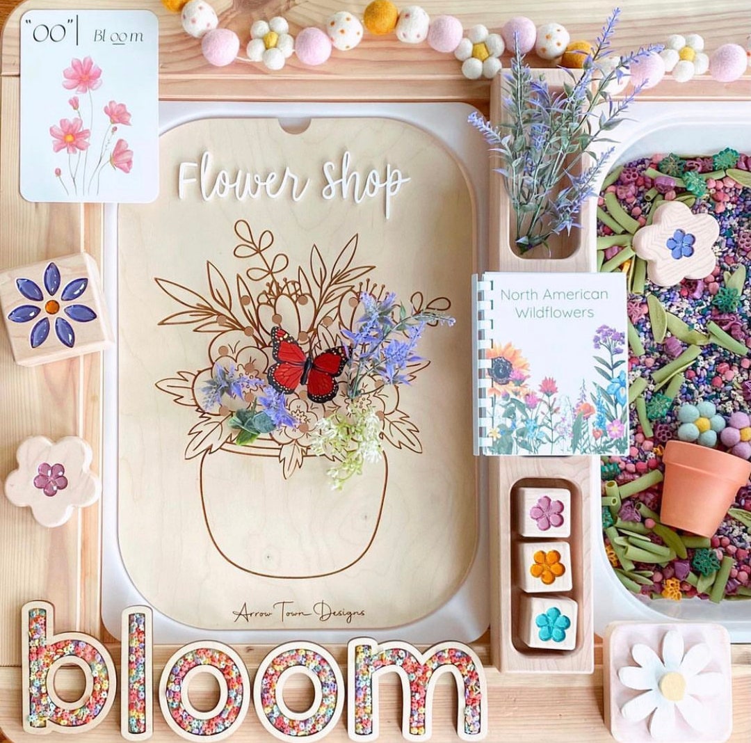 Flisat Flower Insert | Flisat Insert | IKEA Table | Montessori ...