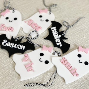 Halloween Name Tags | Halloween Basket Tags | Acrylic Name Tag | Basket ...