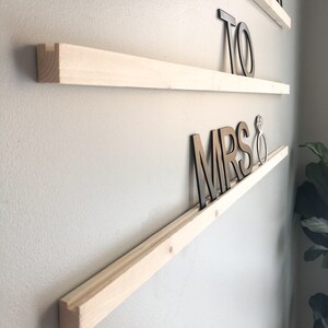 Wood Letter Board Oversized Memo Board Letter Ledge Farmhouse Decor ...