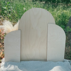 Arched Backdrop | Wooden Backdrop | Photography Prop | Boho Arch ...