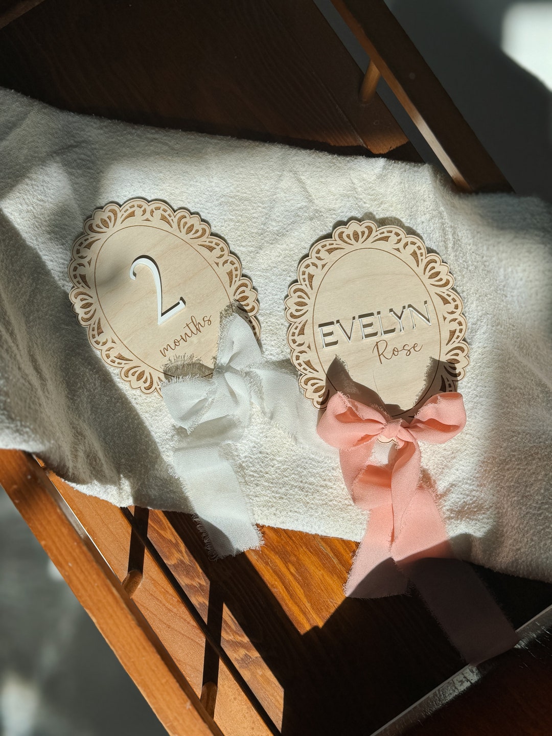 Vintage Inspired Milestones | Baby Milstone | Monthly Milestone ...