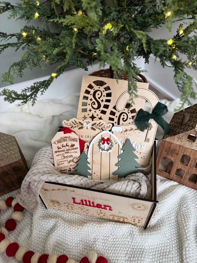 Personalized Christmas Eve Box – Special Delivery Keepsake | Reusable ...