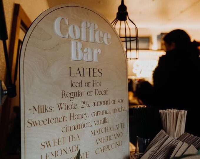 Coffee Menu | Bar Menu | Cocktail Menu | Menu Board | Signature Drink ...