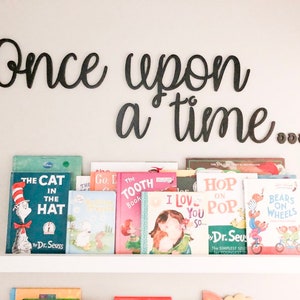 Once Upon a Time | Wall Decal | 3D Wall Decal | Kids Bedroom Decor ...