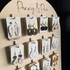 Earring Display Stand | Market Prop | Earring Holder | Earring Maker ...