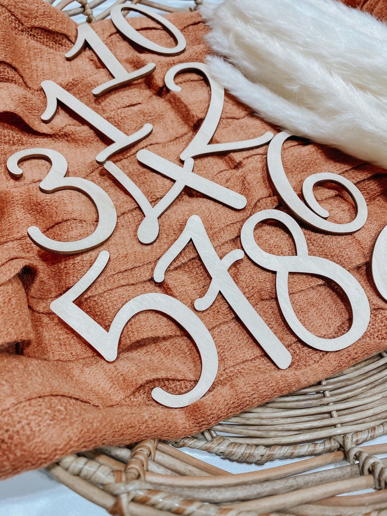 Monthly Milestone Prop Photo Prop Wood Photo Prop Baby - Etsy