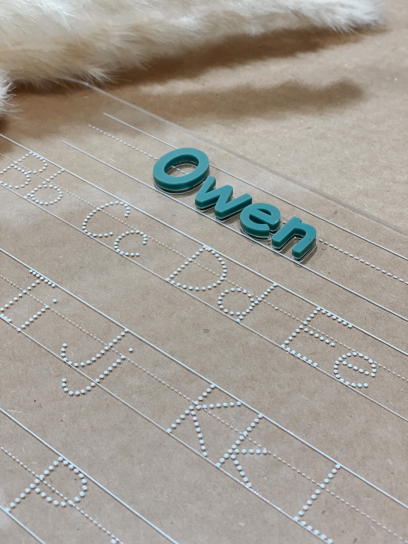 Letter Tracing | Acrylic Letter Board | Dry Erase Letters | Educational ...