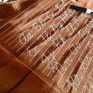 Letter Tracing | Acrylic Letter Board | Dry Erase Letters | Educational ...