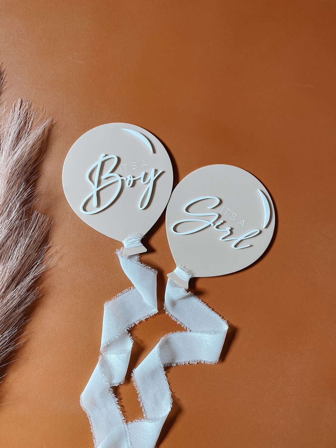 Balloon Baby Announcement | Birth Announcement | Gender Announcement ...