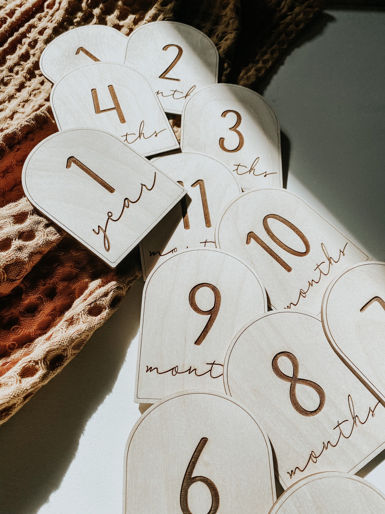 Modern Milestone Cards Modern Design Modern Monthly - Etsy