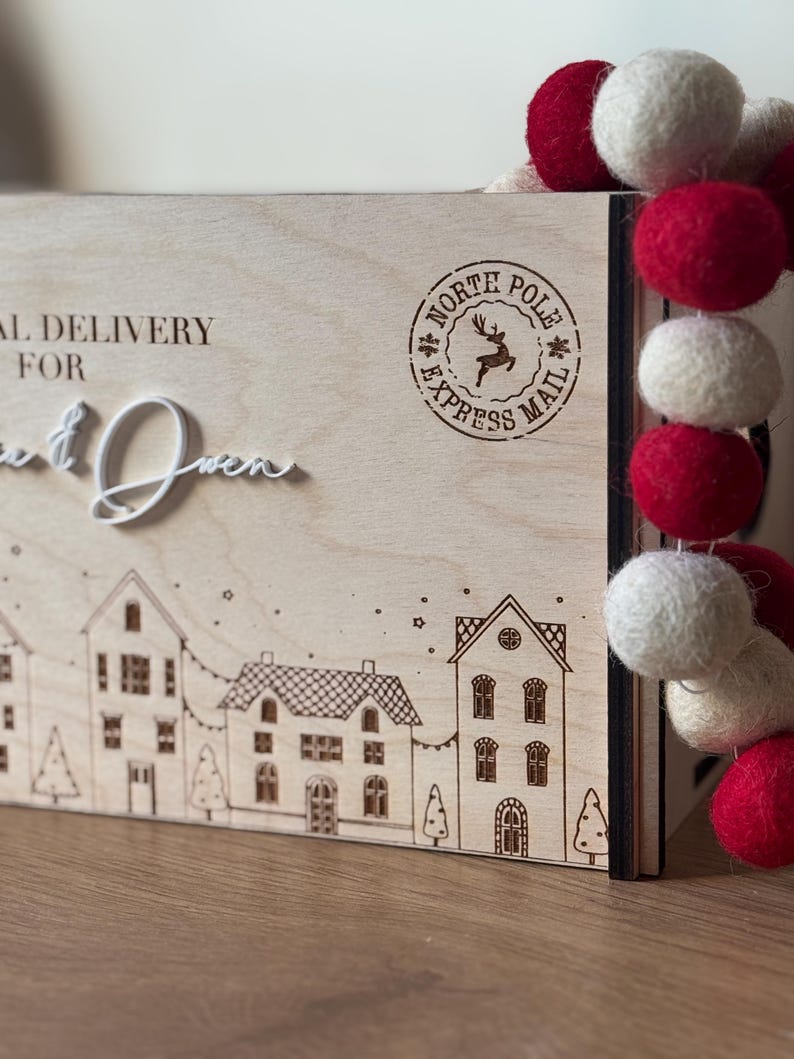 Personalized Christmas Eve Box – Special Delivery Keepsake | Reusable ...