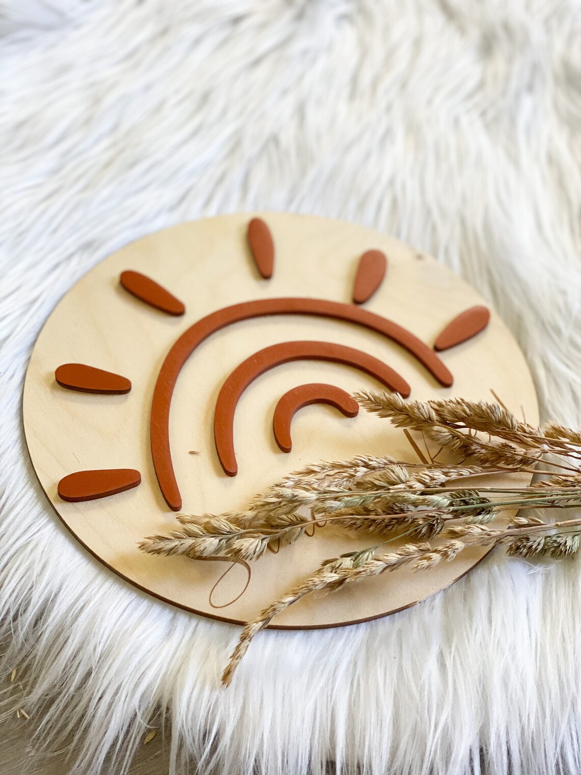 Sunshine Name Sign | Baby Name | Sun Nursery Decor | Modern Decor ...