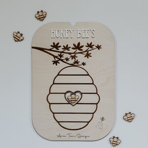 Flisat Honey Bee Insert | Flisat Insert | IKEA Table | Montessori ...