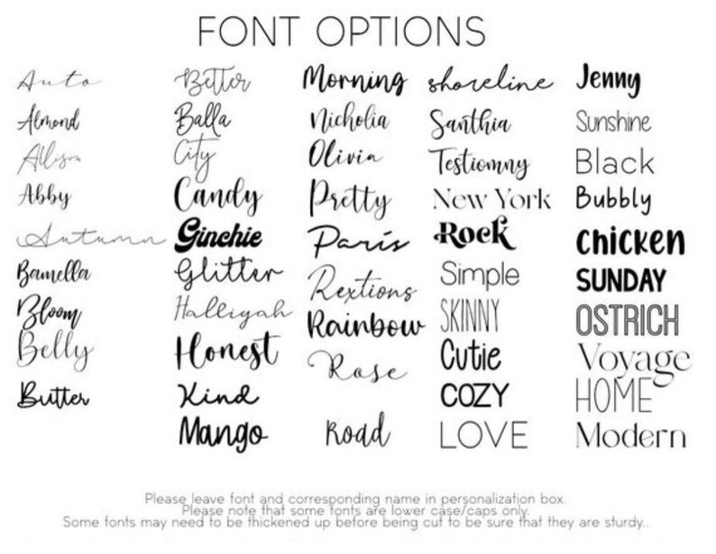 Names Cutout | Baby Name Sign | Stacked Name Sign | Large Name Cutout ...