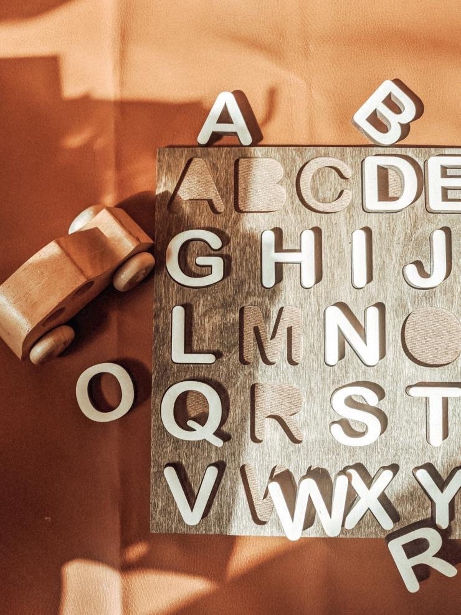 Chunky Alphabet Puzzle | Wooden Puzzle | Montessori Toys | Children’s ...