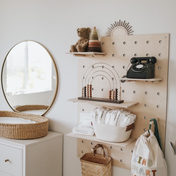 Modern Pegboard - Etsy