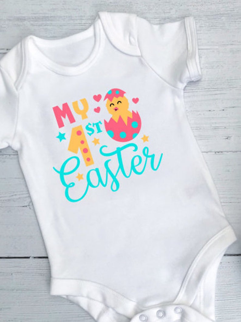My 1st Easter Baby Bodysuit - Etsy