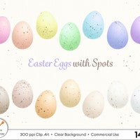 Egg Clipart, Glitter Easter Egg Clipart, Spring Clipart - Etsy