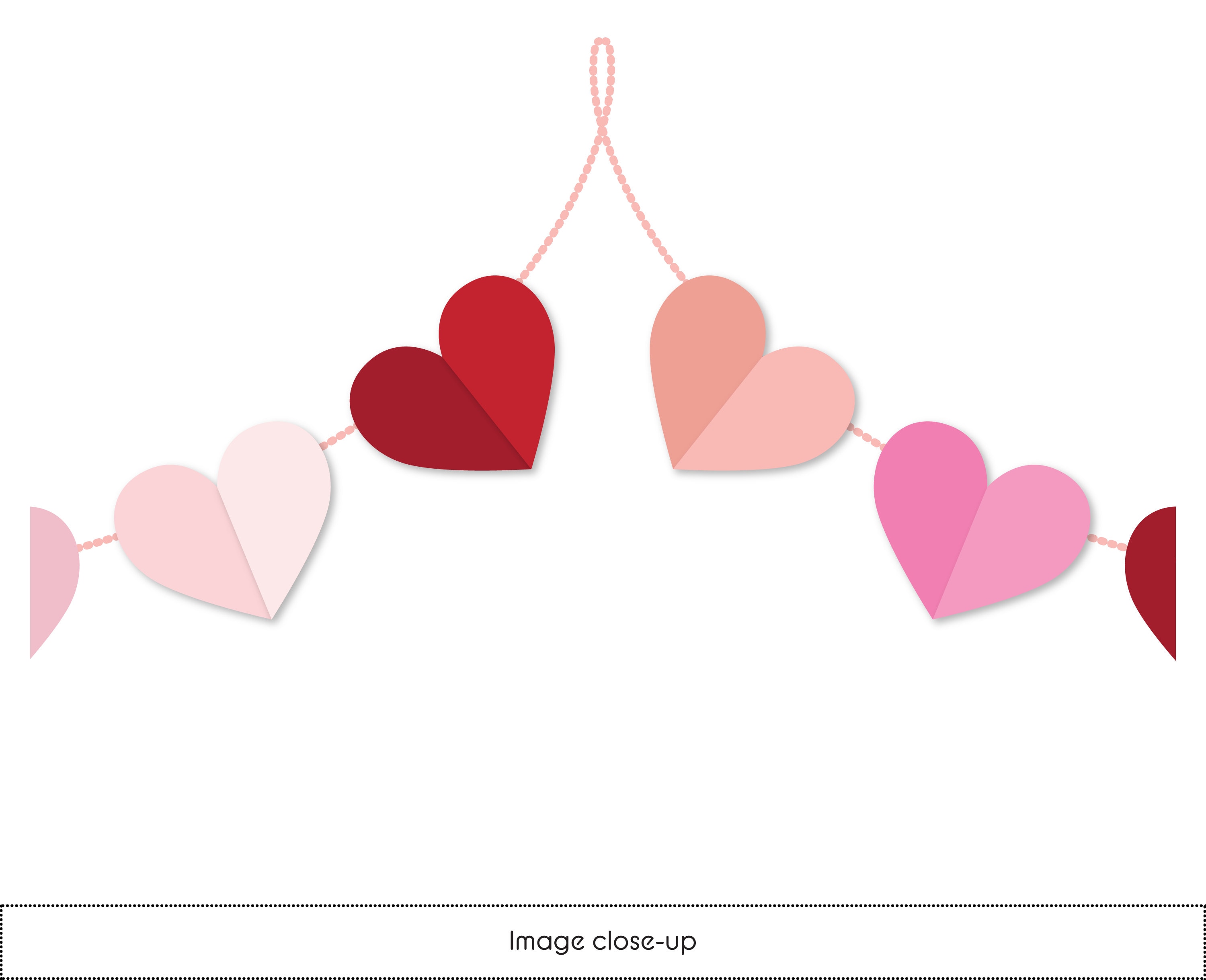 Valentine Heart Strings Clipart, Red Heart Clipart, Valentine Heart ...