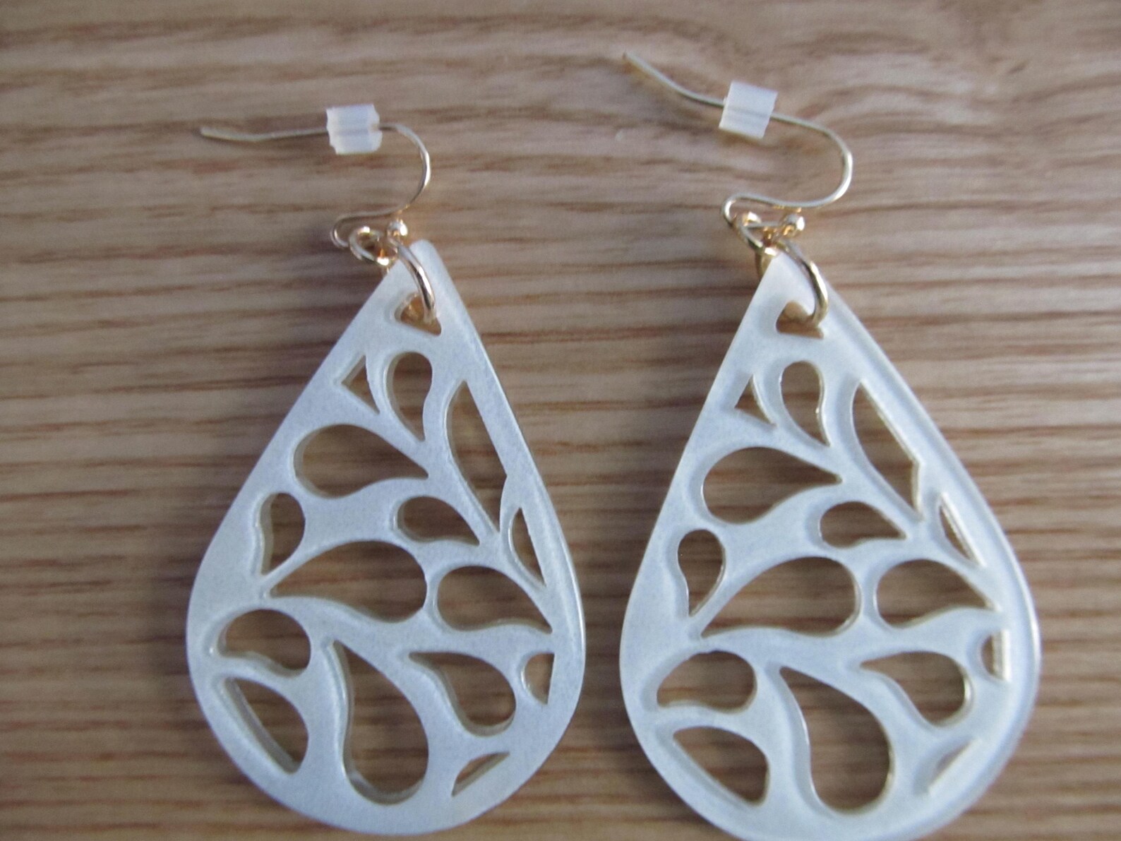 Acrylic Dangle Drop Earrings Teardrop and Hearts Jewelry Birthday Gifts ...