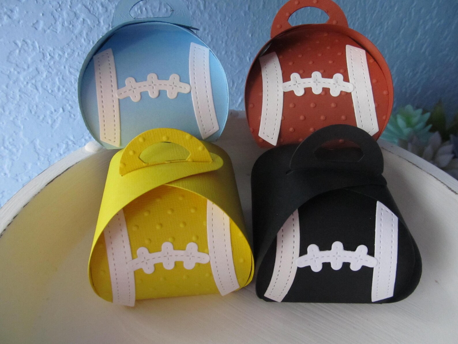 Football Treat Holders: Party Favors, Tailgate Party, Candy, Multiple ...