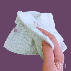 Angel Baby Gown and Nappy Knitting Pattern, Charity Set (PDF Download ...