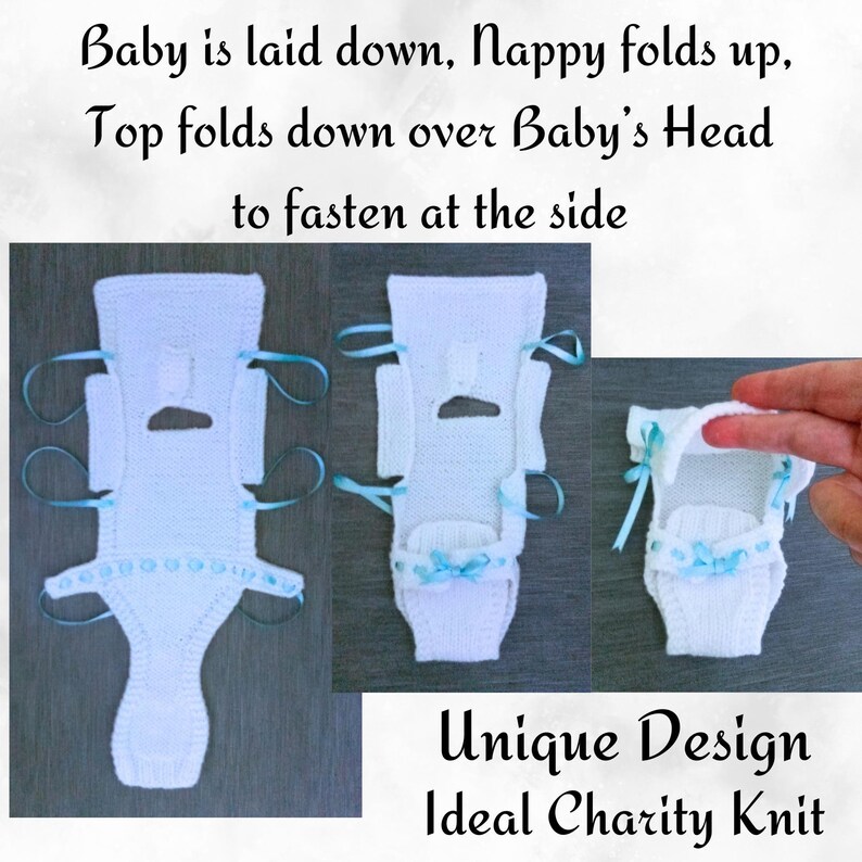 Angel Baby Wrap Knitting Pattern, PDF Download, Charity Pattern for ...