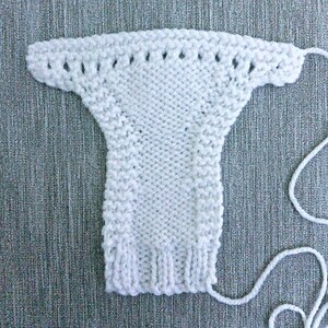 Angel Baby Knitting Pattern, Top and Nappy Set (PDF Digital Download ...