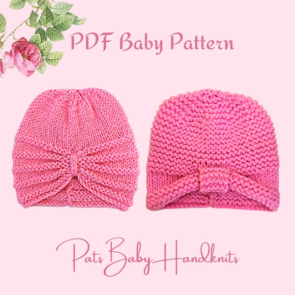 Knit Turban Hat - Etsy