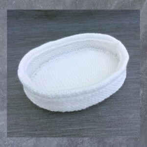 Angel Baby Crib Knitting Pattern, Knit for Charity, Baby Burial Bed ...