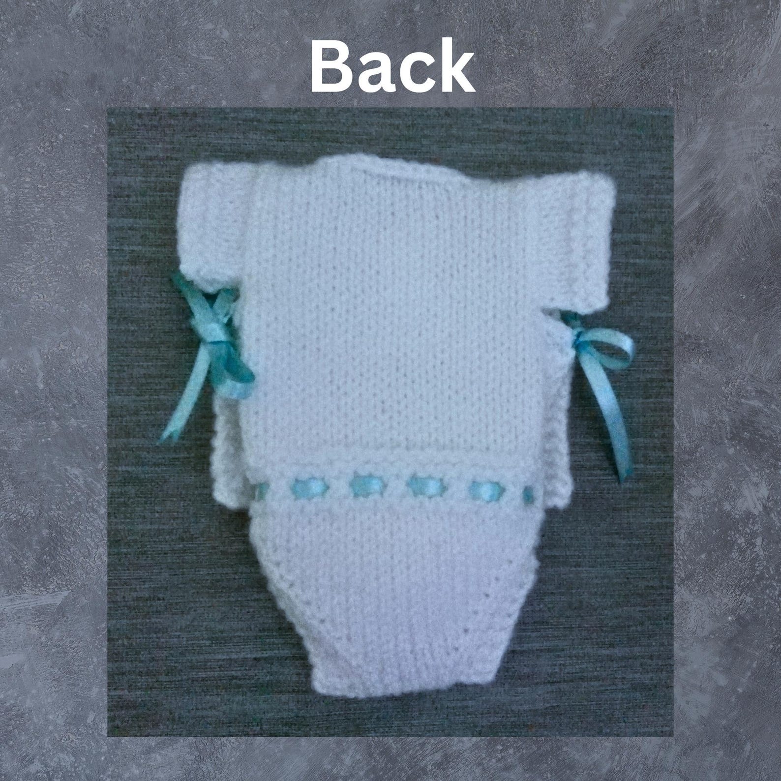 Knitting Pattern for Angel Baby Wrap, PDF Download, Charity Pattern for ...