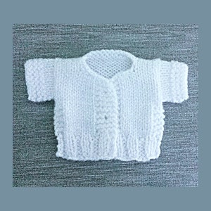 Angel Baby Knitting Pattern, Pattern for Baby Born Sleeping, PDF ...