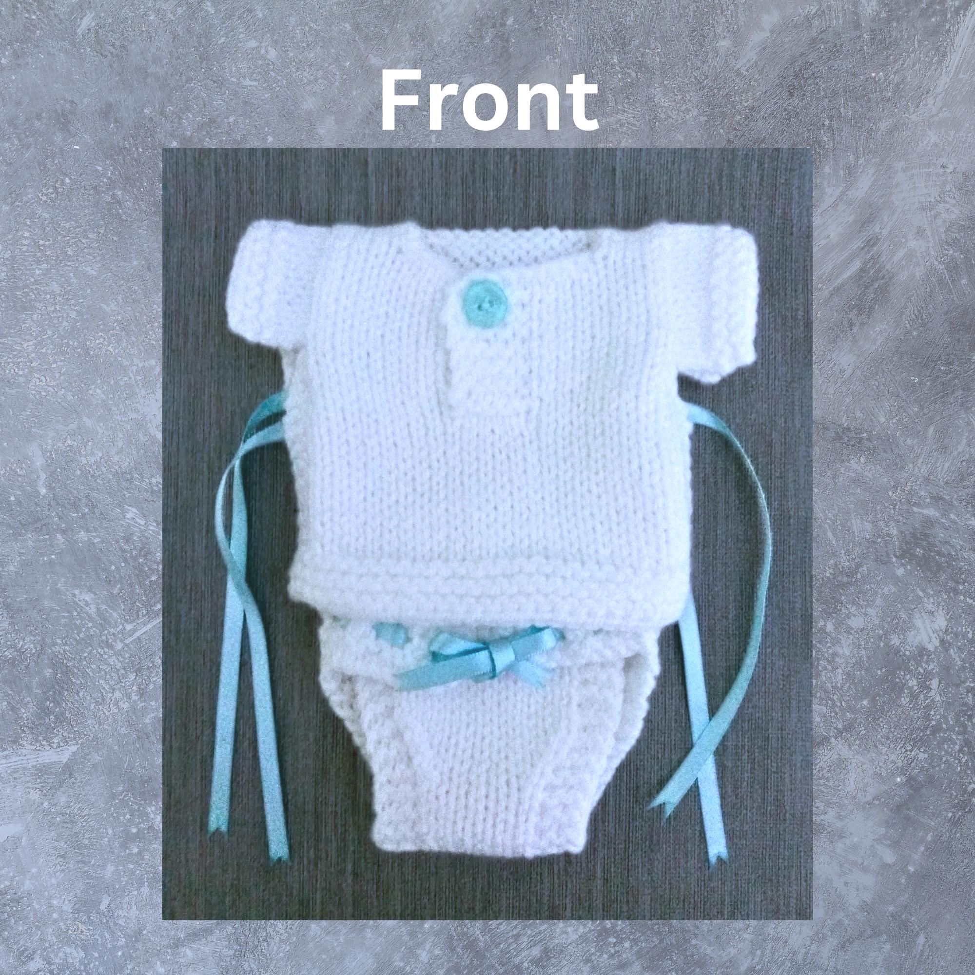 Knitting Pattern for Angel Baby Wrap, PDF Download, Charity Pattern for ...