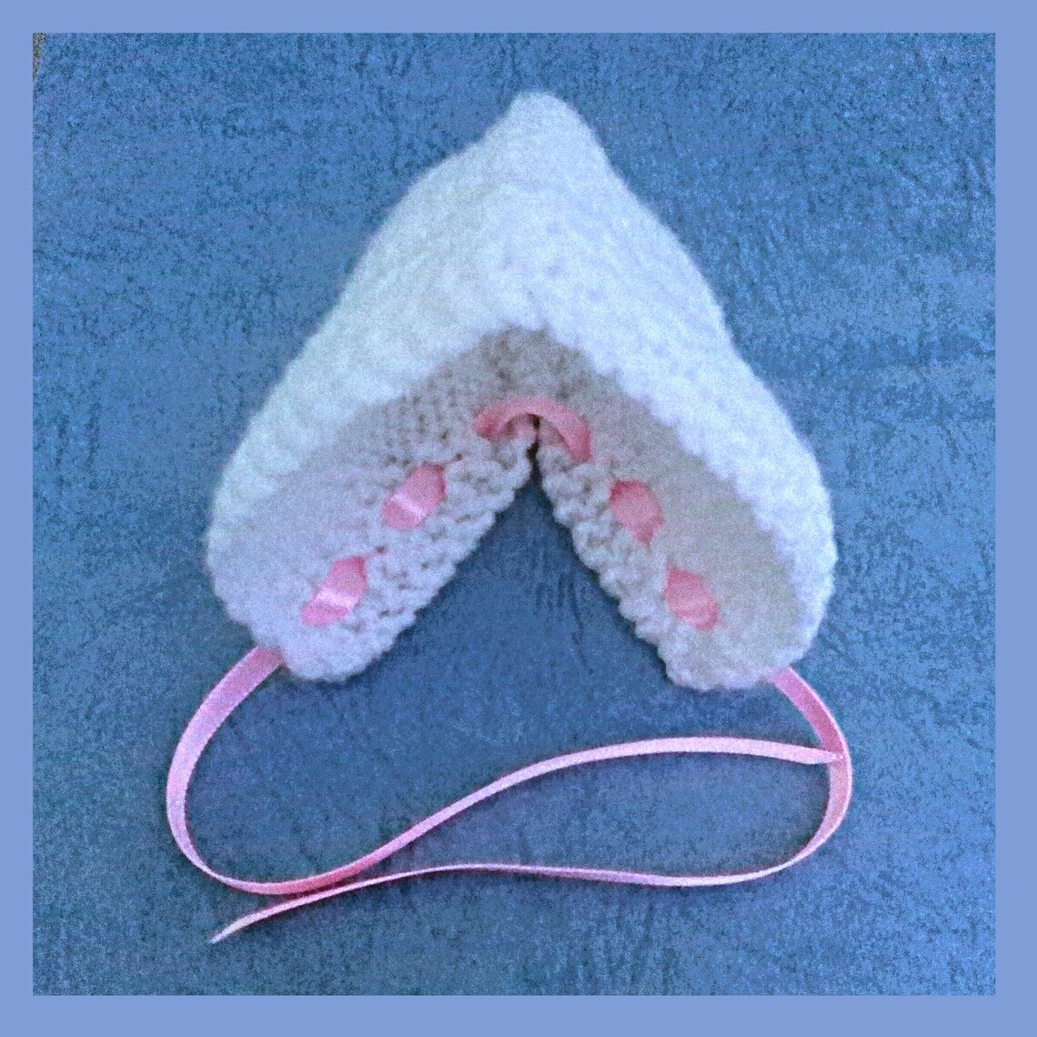 Easy Knit Baby Bonnet Pattern, Preemie & Angel Sizes (PDF Digital ...