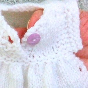 Angel Baby Gown and Nappy Knitting Pattern, Charity Set (PDF Download ...
