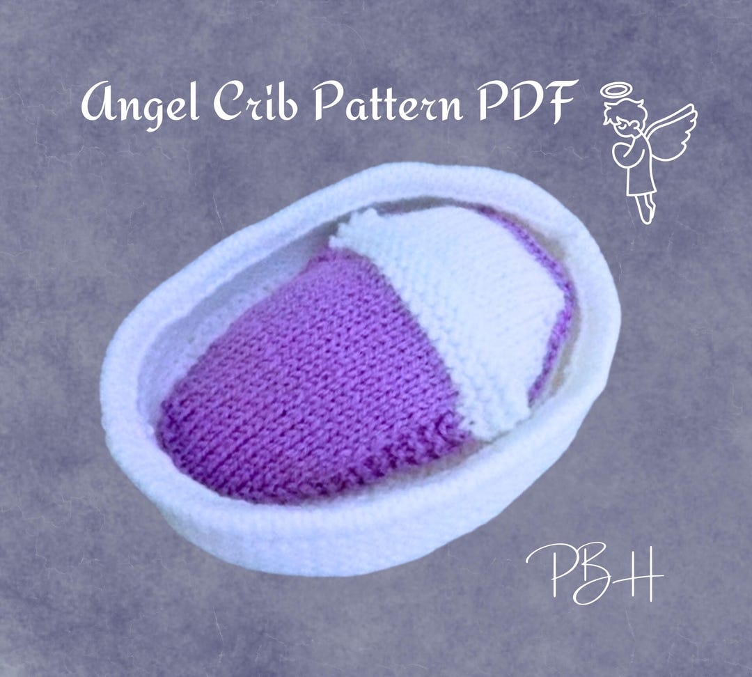 Angel Baby Charity Pattern, Angel Baby Crib Pattern, Baby Burial Bed ...