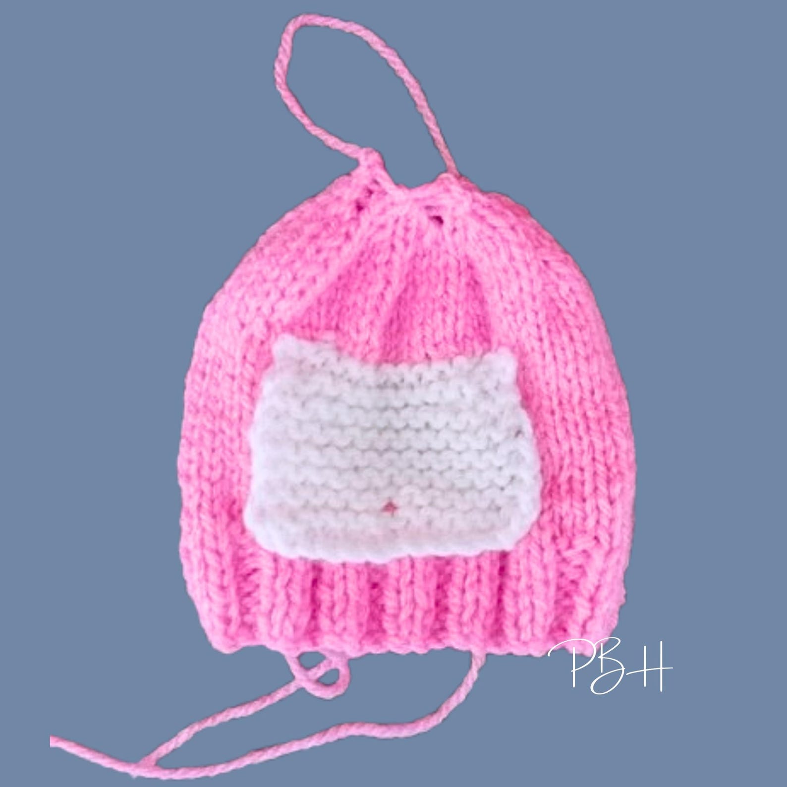 Ventilator Preemie Hat Knitting Pattern, Charity Pattern for NICU (PDF ...