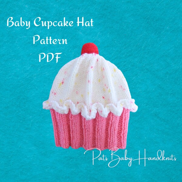 Baby Cupcake Hat Pattern - Etsy