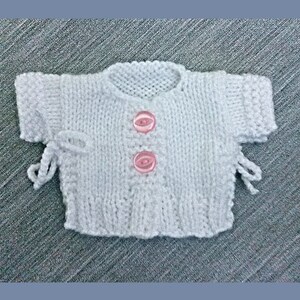 Angel Baby Knitting Pattern, Top and Nappy Set (PDF Digital Download ...