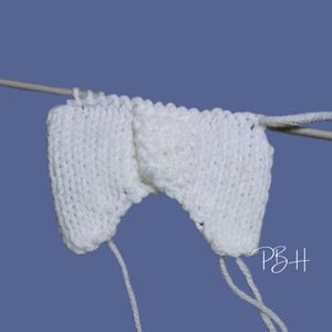 ANGEL BABY Knitting Pattern, PDF Download, Gown Pattern for Babies Born ...