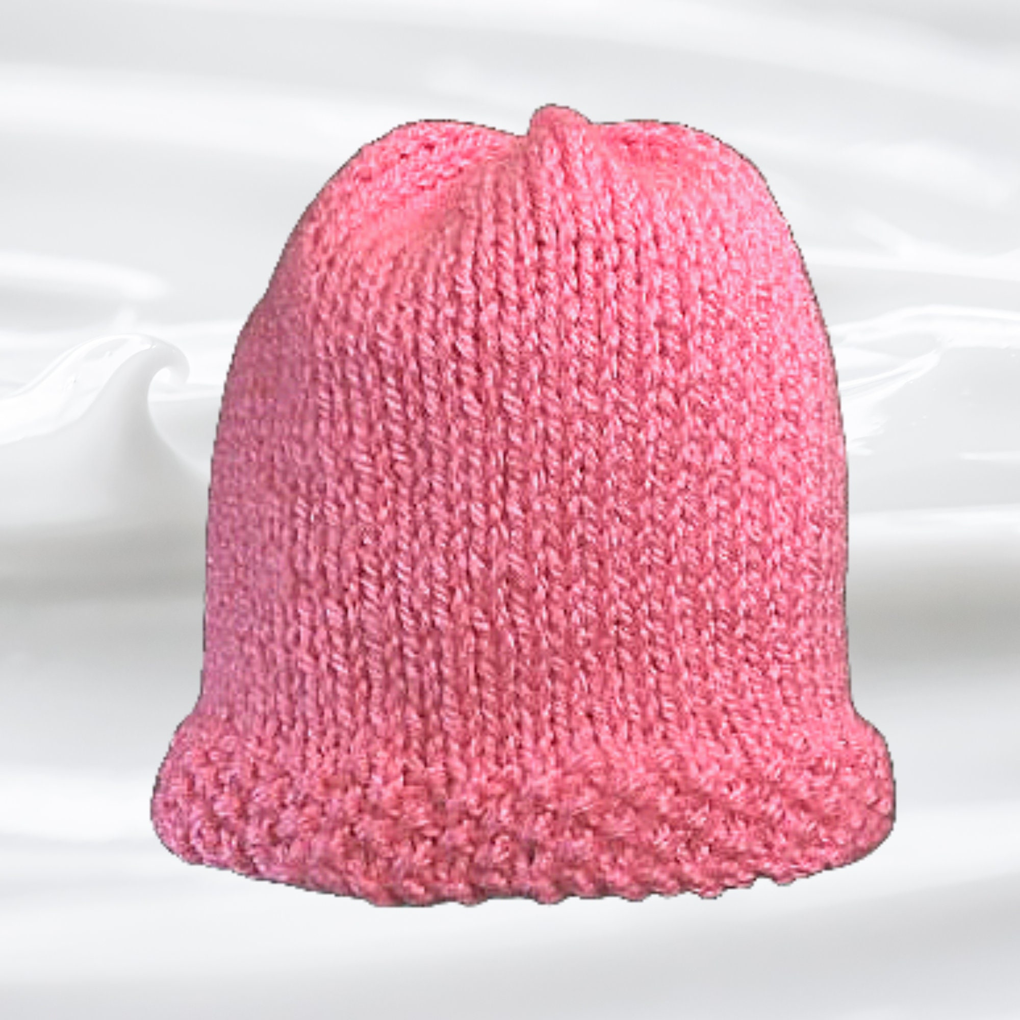 Easy Knit Baby Hat Pattern, Preemie to Newborn (PDF Digital Download ...